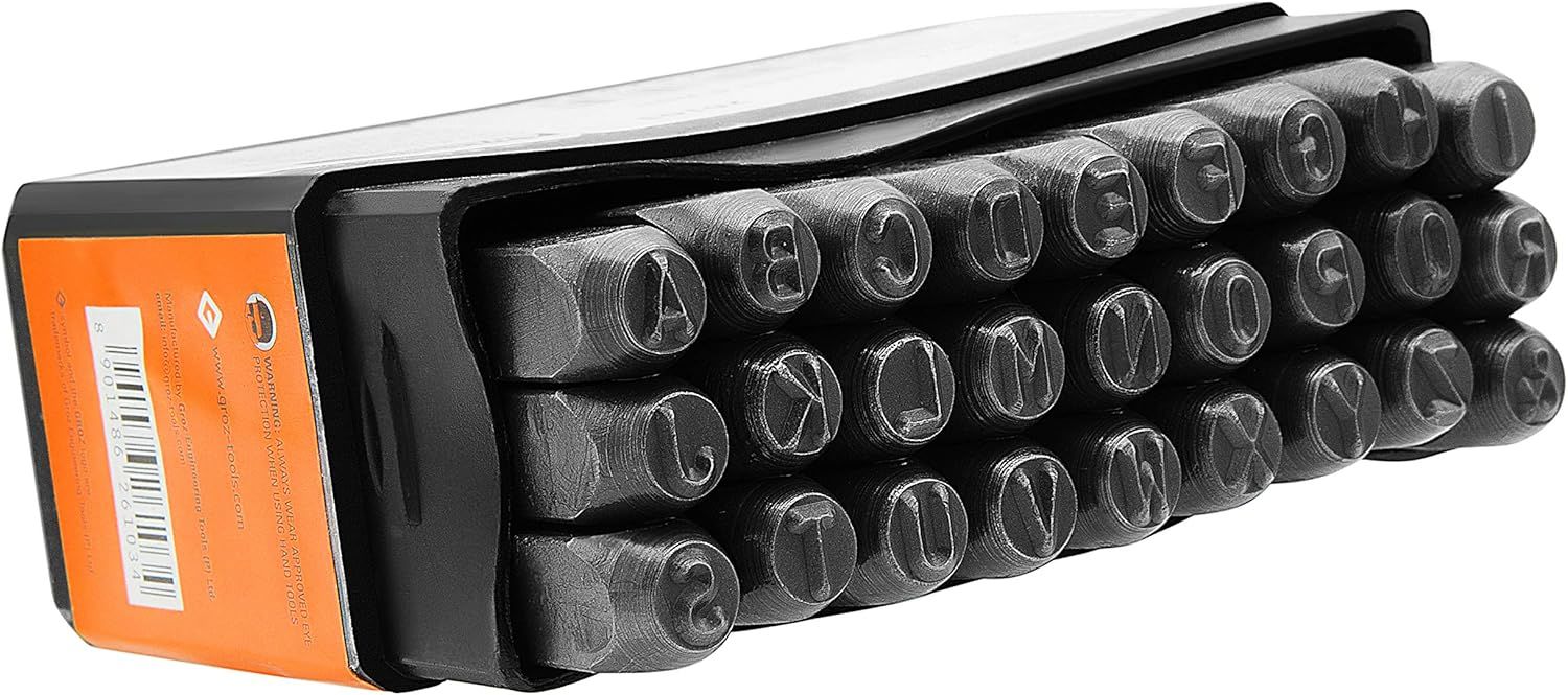 Groz LP/5 Çelik Harf Zımba Takımı 5 mm Fiyatı