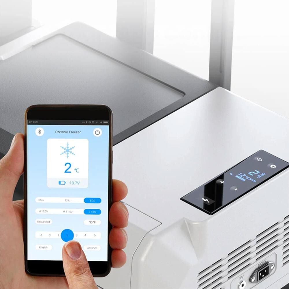 Acopower PX40 12/24/220Volt 40Litre Kompresörlü Tekerlekli Outdoor Oto ...